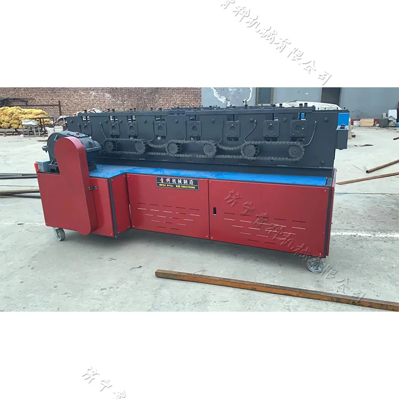 Multi-functional Square Tube Straightening/derusting Machine
