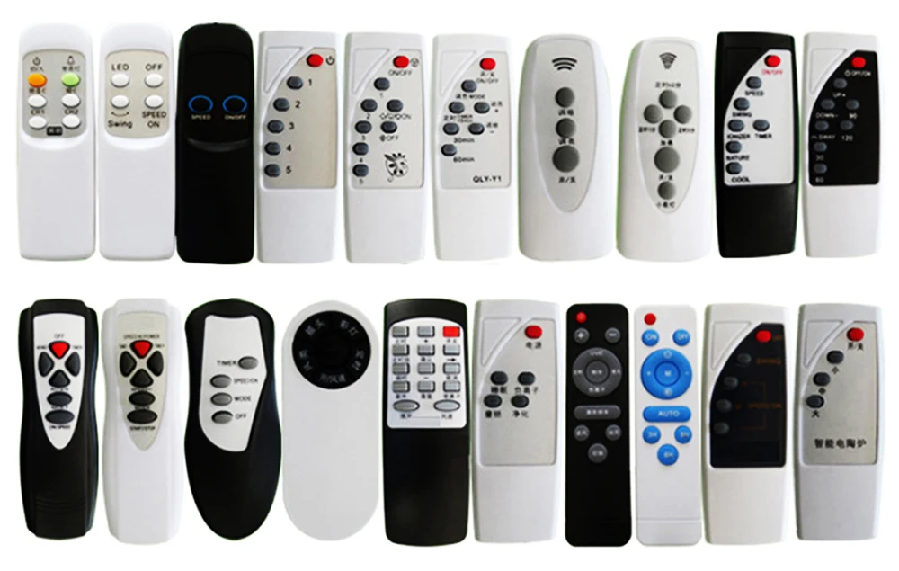 Universal IR RF Remote Control for Fan LED Light Air Purifier