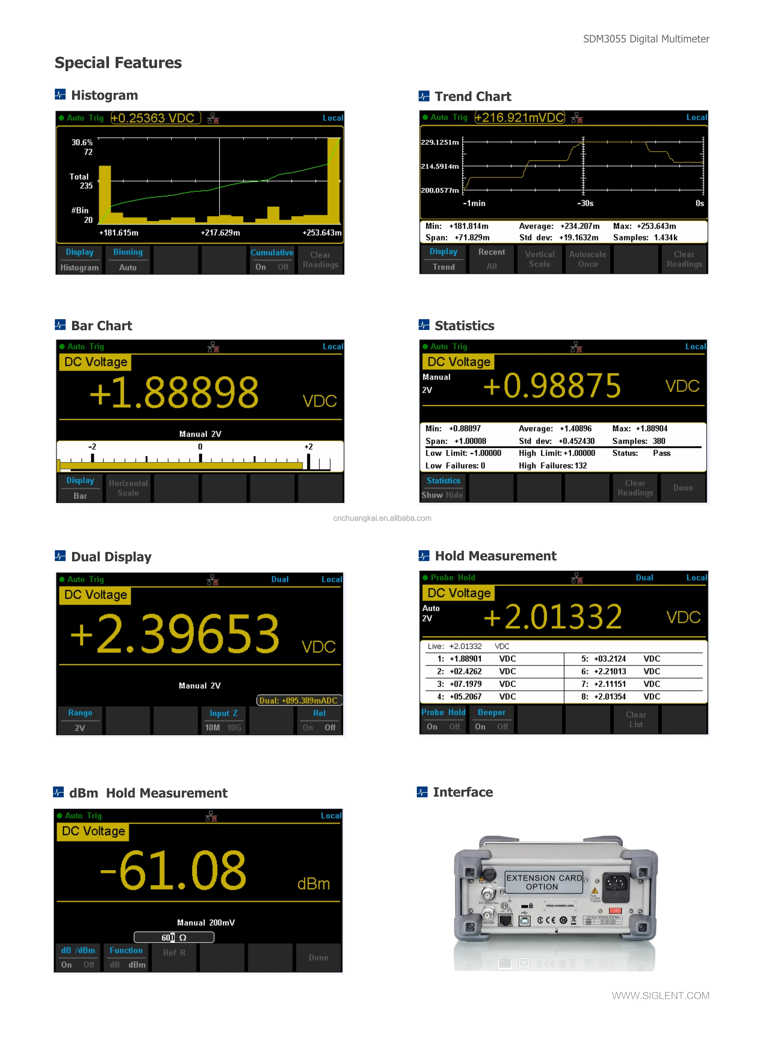 Siglent SDM3055X-E Digital Multimeter - Precision & Innovation