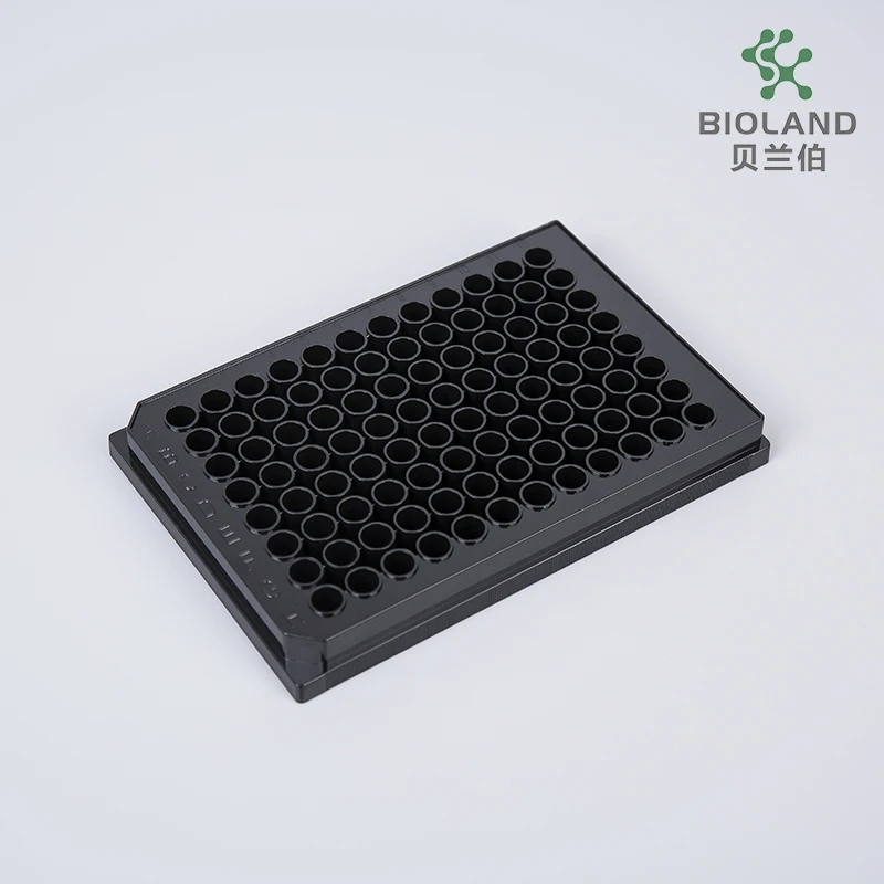 Bioland 96 Well Inspection Plate White and Black Suspension Cell ...