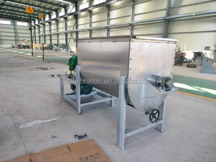 Horizontal Ribbon Blender Soil Traditional Herbs Dry Powder Mixer ...