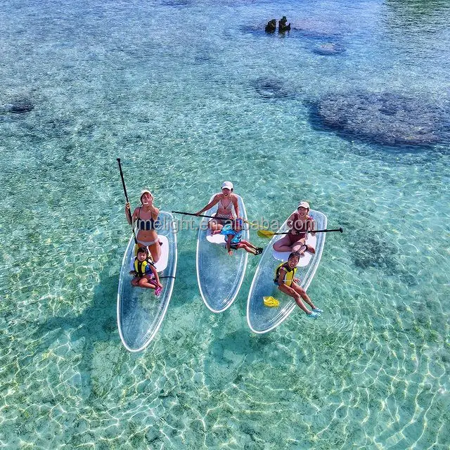 LIMELIGHT Transparent SUP - Crystal Clear Paddle Board