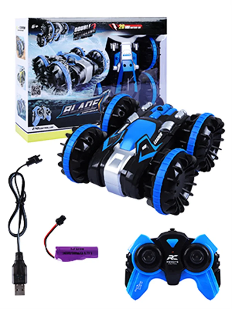 Mini RC Car Amphibious ATV Vehicle - Land & Water Fun