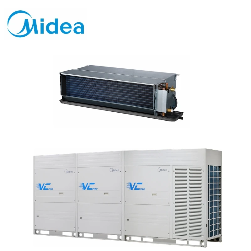 midea duct air conditioner inverter hvac system compressor unit ...