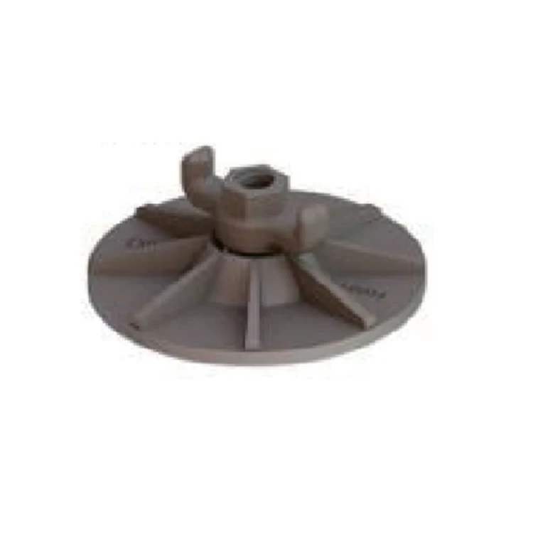 D/r Thread Forged Swivel Wing Nut With 7" Dia. Circular Tie Plate - Buy ...