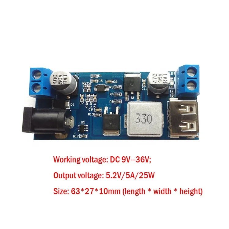 Lm2596 12v 24v Dc Dc Rectifier Step-down Power Module Lm2596s - Buy ...