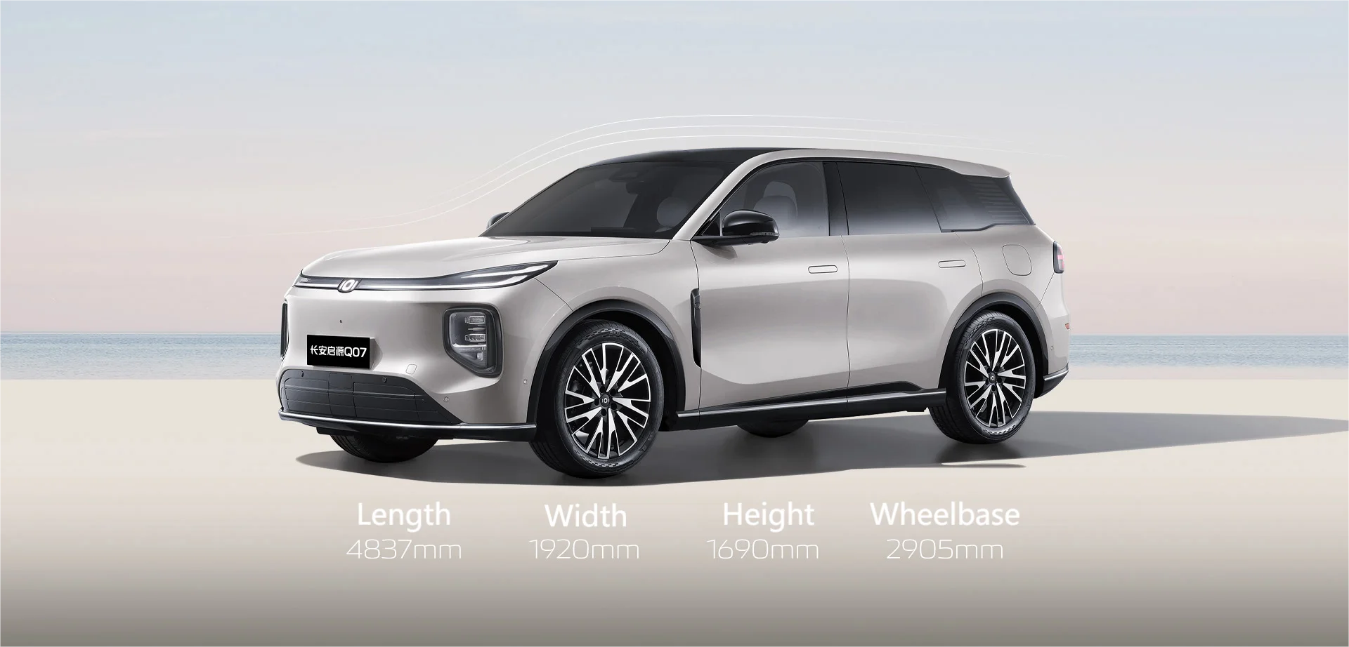 2026 Changan Qiyuan Q07 Hybrid SUV 5-Seat 5-Door Electric Car with Left ...