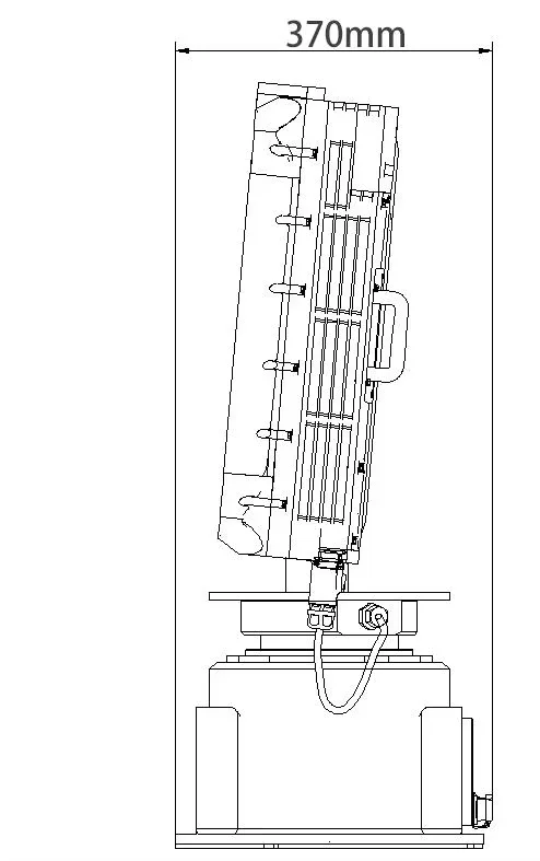 100m~20 km S Wave Band Low Altitude Target Surveillance Radar Radar for ...