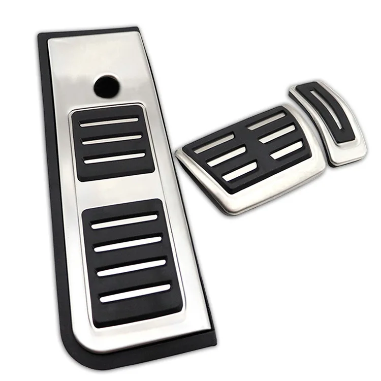 Car Accelerator Fuel Gas Brake Foot Footrest Dead Pedal Pad Kit Set for ...