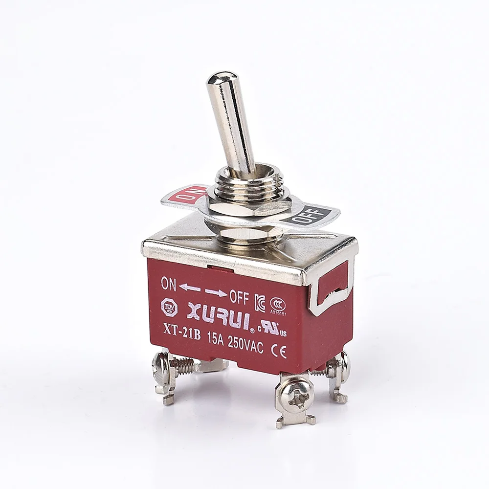Power Toggle Switch Heavy Duty SPDT ON-ON Toggle Switch - 20A 125V, 15A ...
