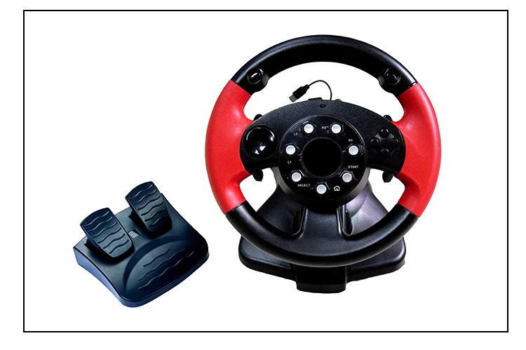 OEM Popular USB Manual Hand Sport Car Gaming Racing Steering Wheel