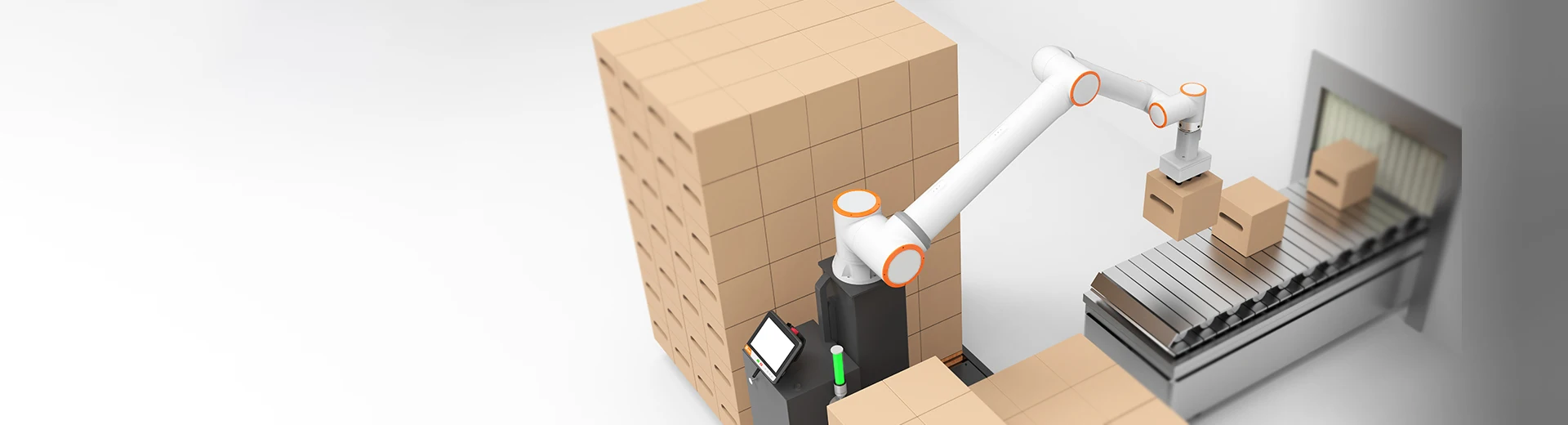 Industrial Robotic Palletizing Machines - Efficient & Reliable