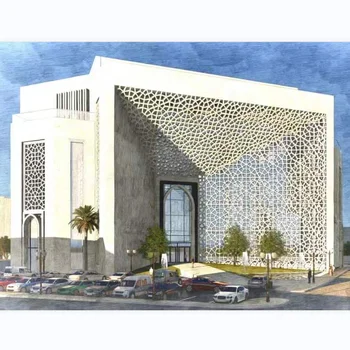 Islamic Architecture Religious Building Mosque Gfrc Grille Wall Panel ...