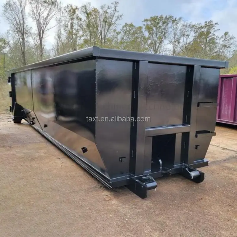Metal Hook Lift Bin Heavy Duty Tumble Bin For Construction Waste - Buy ...