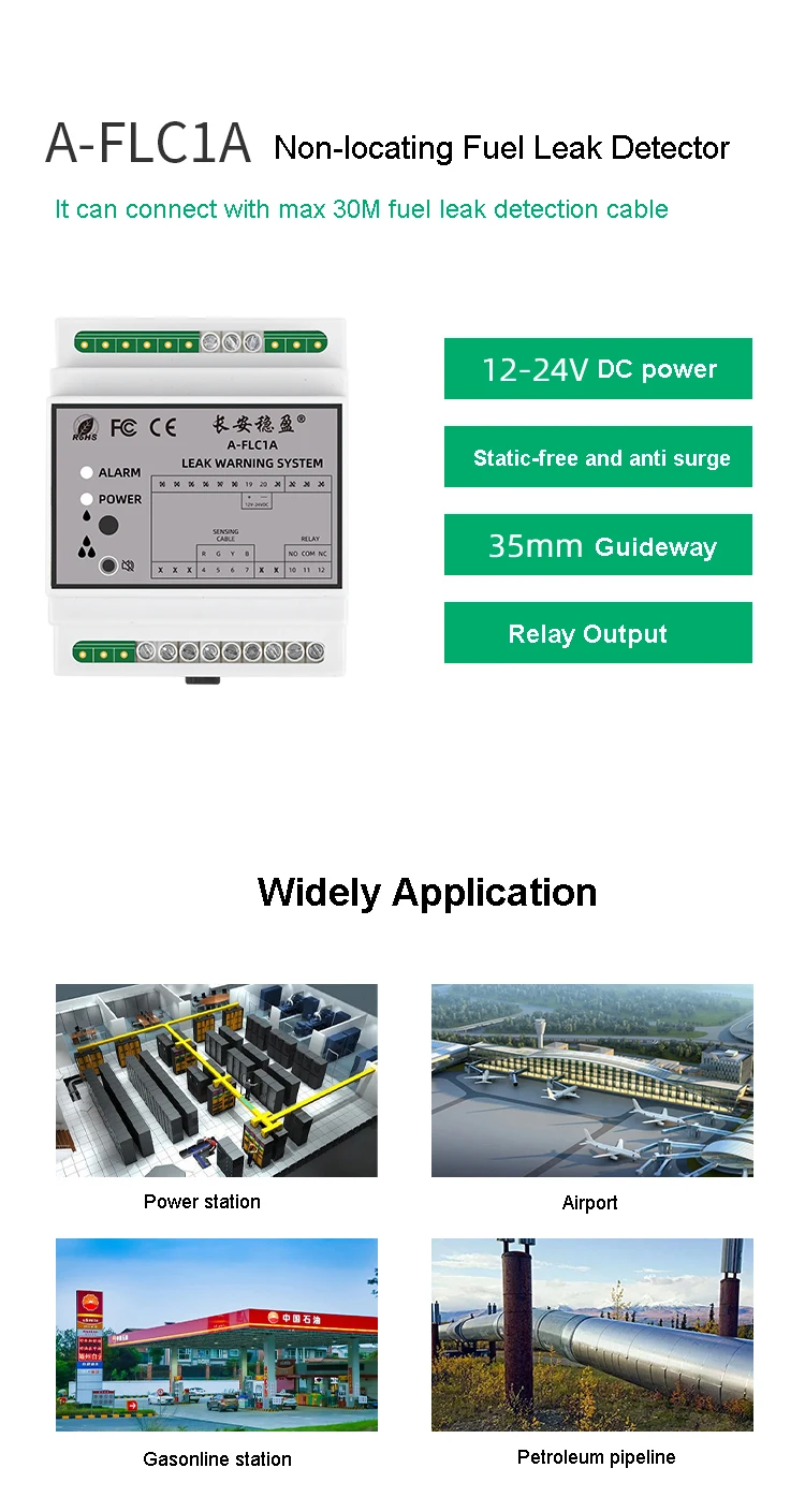 Petroleum Crude Oil Leak Detection, Leakage Alarm, Gasoline diesel Leak ...