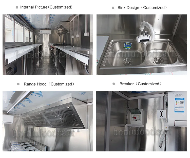 Fully Equipped Mobile Food Truck - Fast Crepe Food Trailers