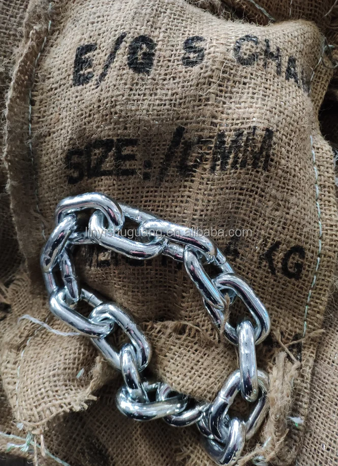 G30 Galvanized Mild Steel Link Chain Medium Metal Chain - Buy Metal ...