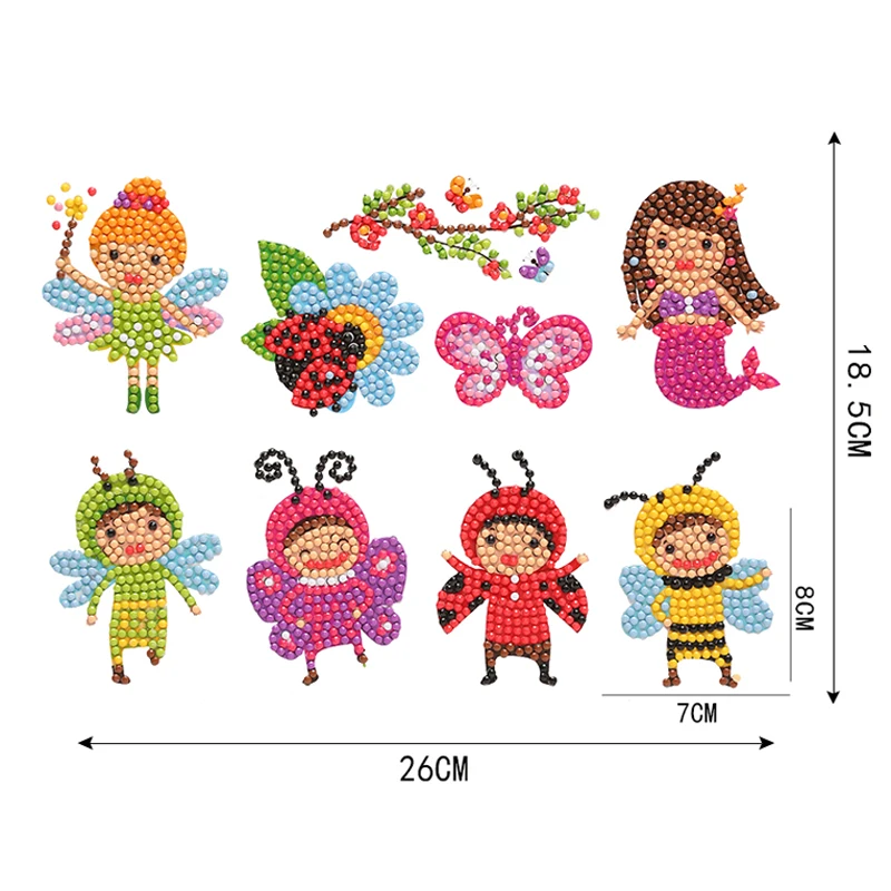 Wholesale 5d Diamond Painting Stickers Kit Diy Rhinestone Diamond ...