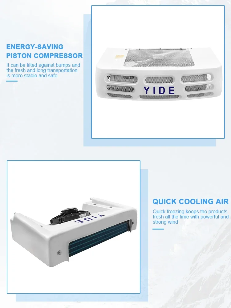 Refrigeration Small Truck Thermo King Carrier Van Reefer Unit