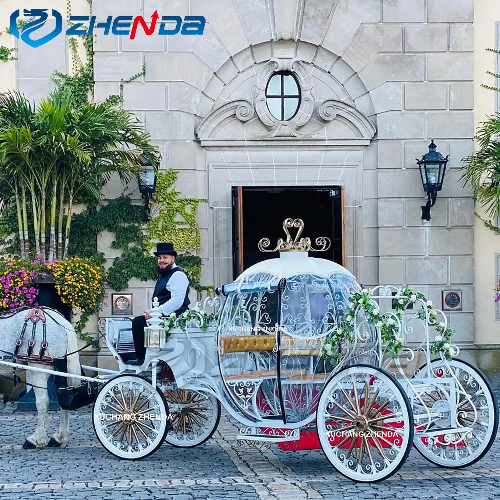 European Unique Design Wedding Carriage Exquisite Princess Carriage ...