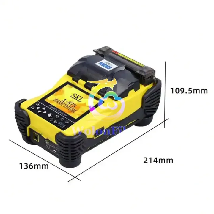 A-87s Fully Automatic Mini Optic Fiber Fusion Splicer Splicing Machine ...