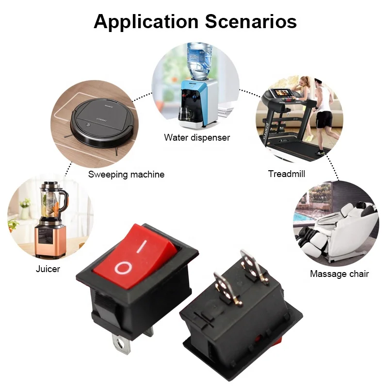 Kopi Kotak - Premium 125V 10A Rocker Switches for Coffee Machines