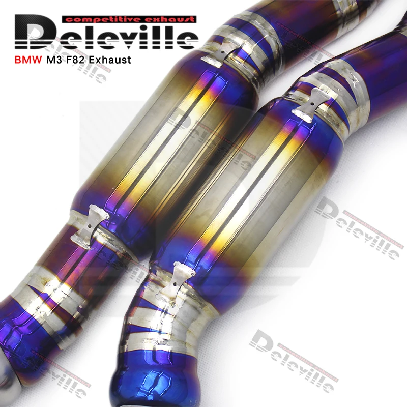 Performance Midpipe For Bmw M3/m4 F80 F82 F83 S55 Titanium Valve ...