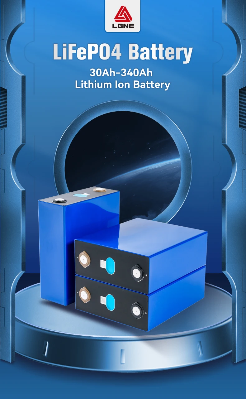 3.2V 25Ah 30Ah 50Ah 100Ah 105Ah 150Ah 200Ah 130Ah 280Ah 304Ah 314Ah 340Ah Grade a LiFePo4 ...