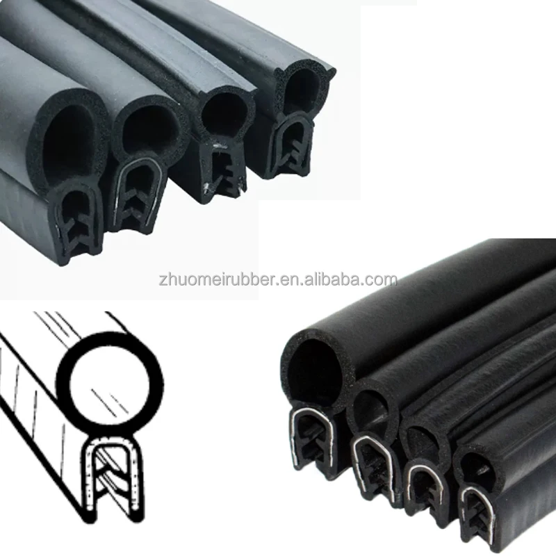 EPDM Rubber Sponge Pinchweld, Toolbox Car Van Boot Door Seal 23*11 mm ...