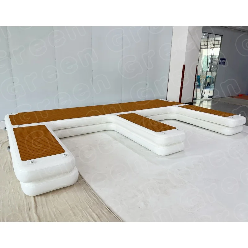 Floating Boat Dock air Platform Sofa Boat air Inflatable Pontoons Jet ...