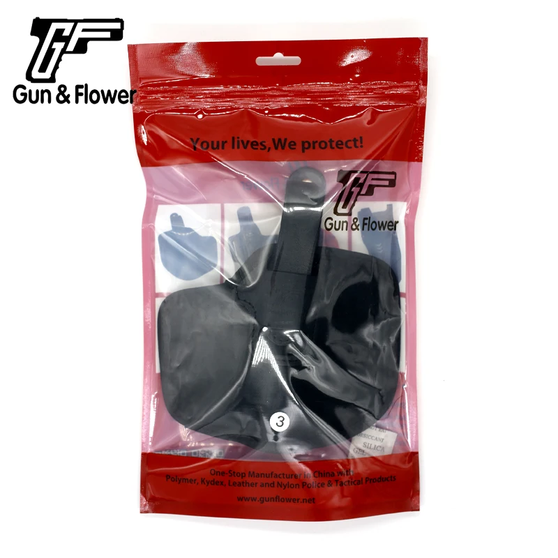 Gun&Flower Drop Legs Duty Gun Holster Polymer Quick Draw Tactical Index ...