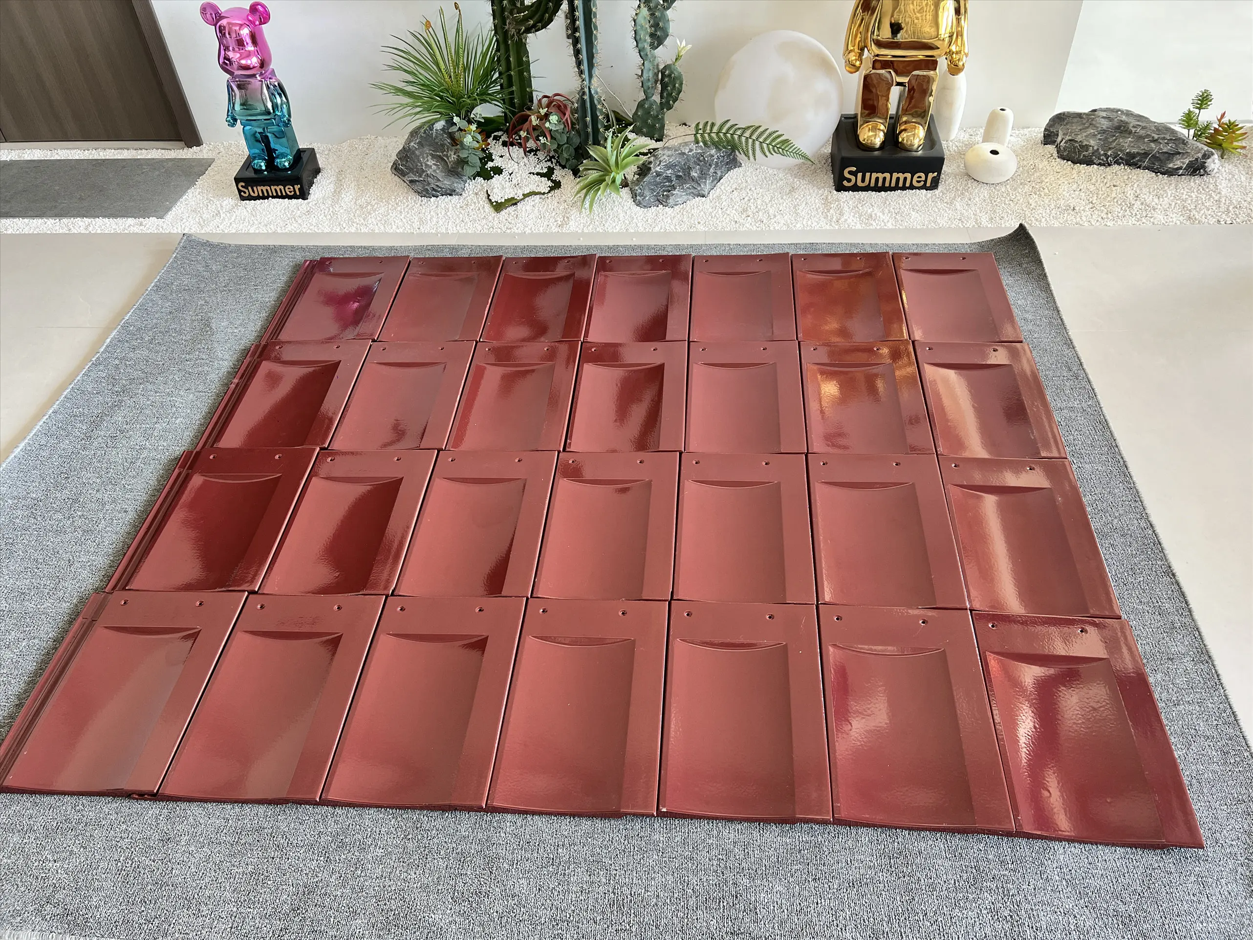 Hot Selling Ceramic Roofing Tiles from China for Cambodia