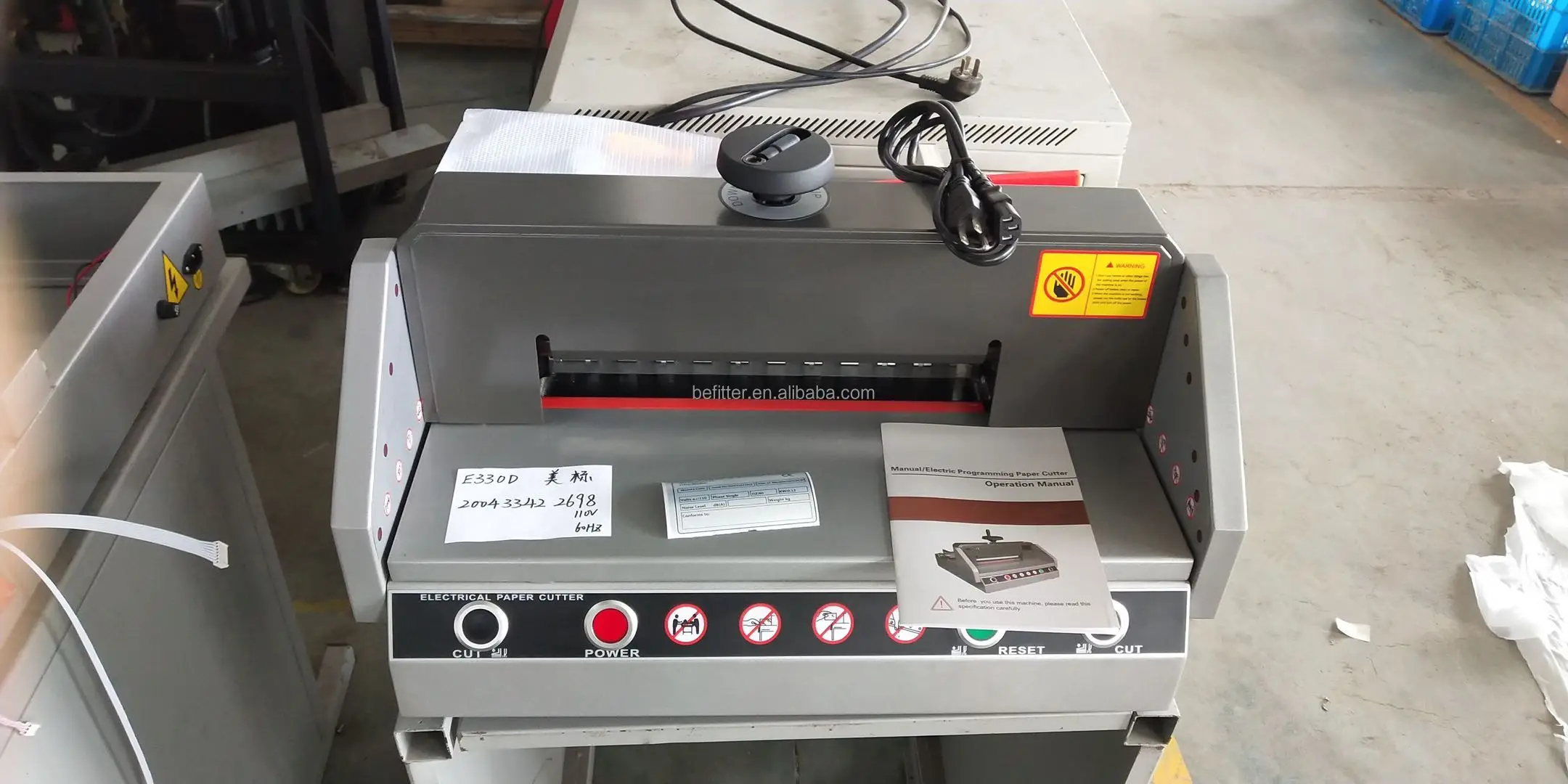 Manual Desktop Electric Paper Cutter Machine With Good Quality - Buy ...