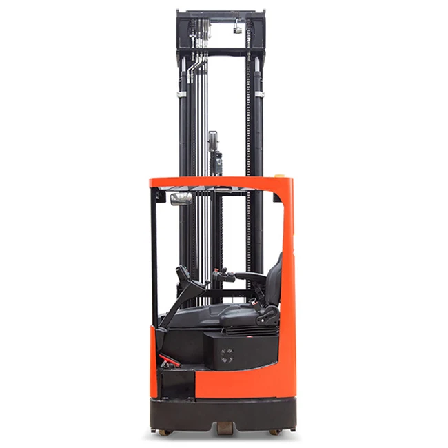 CQD20L Stand Up Narrow Aisle Stacker Small Full 2ton Electric Pallet ...