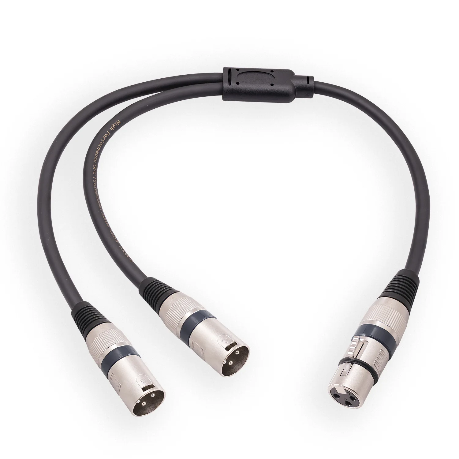 Customization 3Pin XLR Splitter Cable Female to Dual Patch Y Cable ...