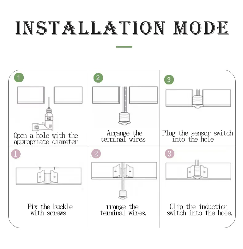 12V 24V Manual Scan Switch Touch Sensing Motion Sensor Gated Hand Wave ...