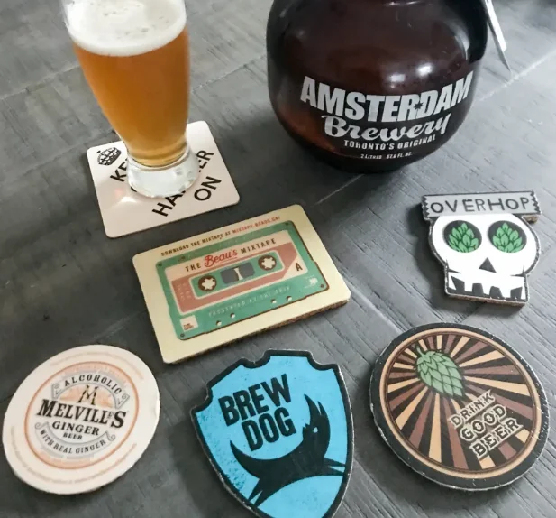 Cardboard Paper Drink Coaster With Top Quality Recyclable Customized ...