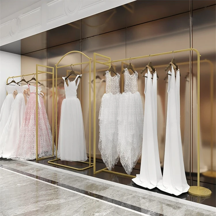 Stylish & Durable Wedding Dress Display Racks - J&H Storefixture