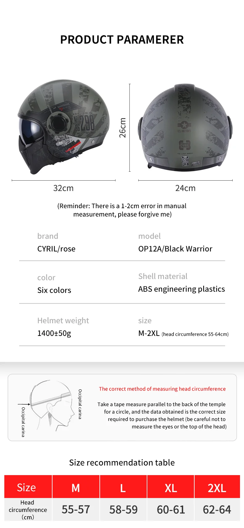 Cyril Vintage Retro Style Modular Full Face Motorcycle Helmet, ECE ...