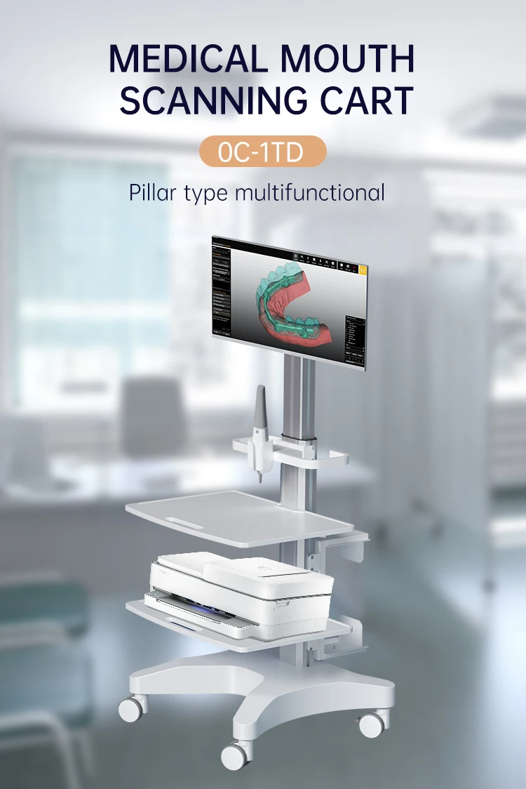 Digital Dental Operating Microscope Portable Surgical Dental Trolley ...