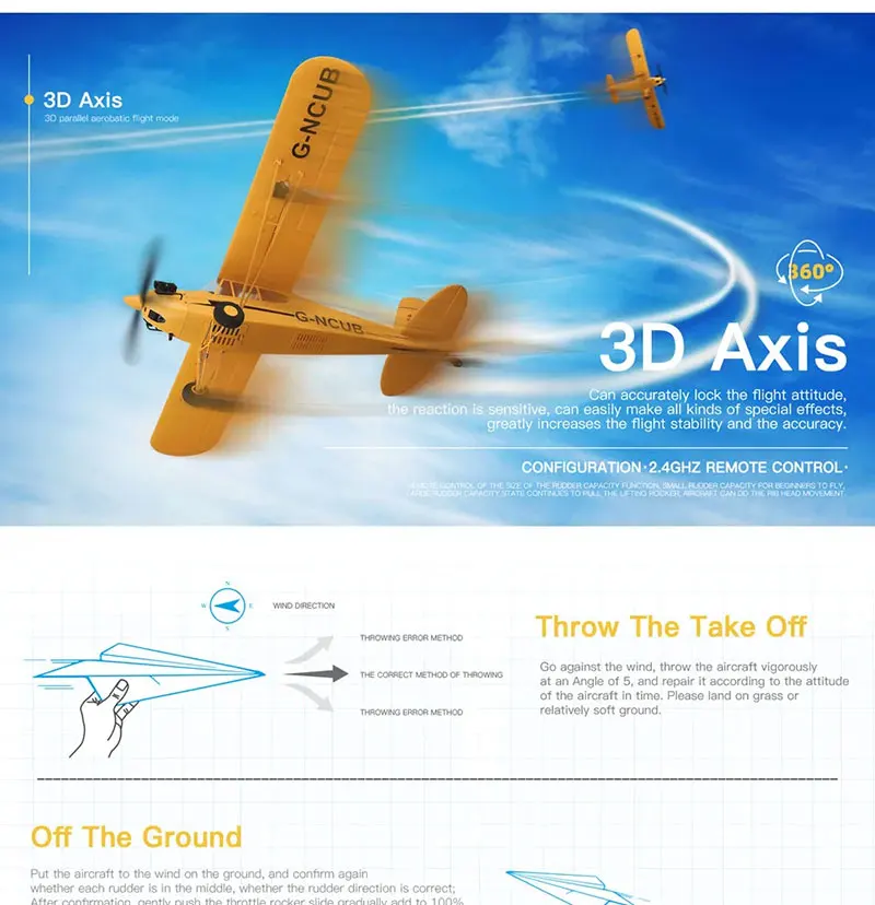 Wl Toys Xk A160 Epp 65cm Wingspan 3d/6g Brushless Hobby Remote Radio Control Aircraft Model ...