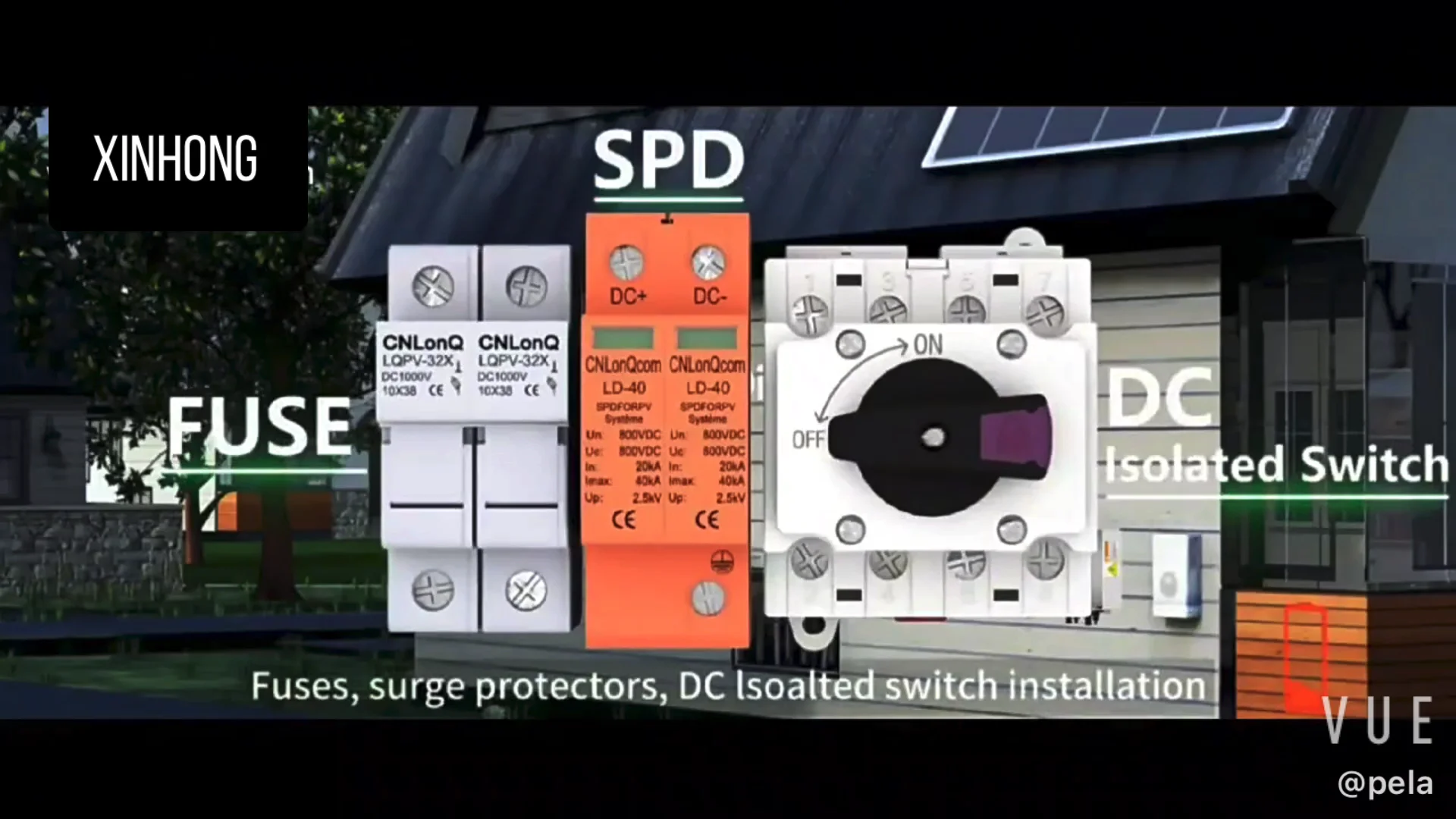 Spd 2p 3p 4p Ac Dc 20ka 40ka 60ka Outdoor Protection Device Power Surge ...