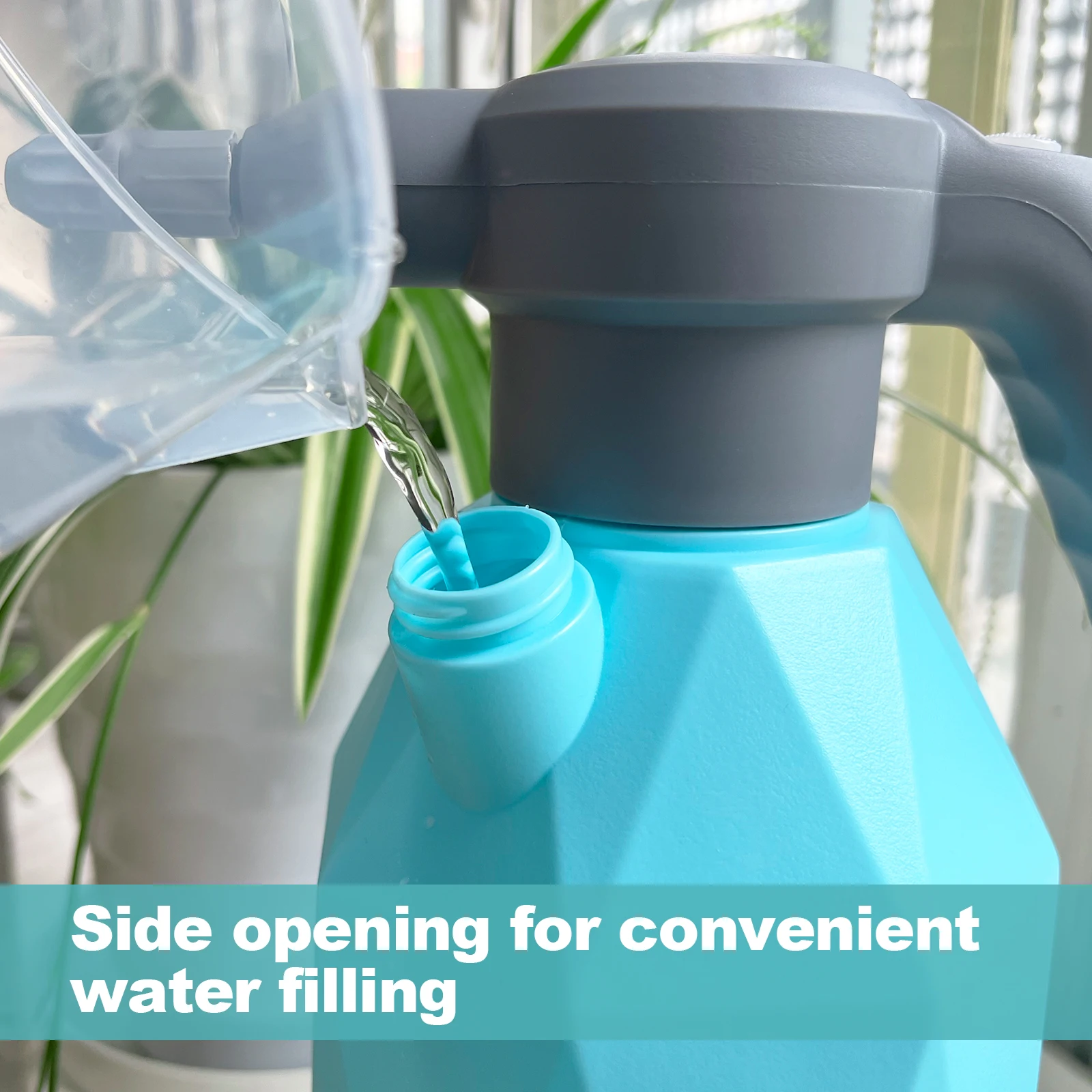 Sylstar 3l Spray Bottle Water Injection Port Plastic Hand Continue ...