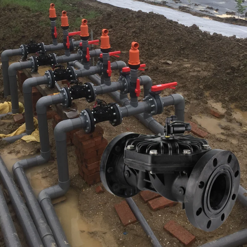 4" Flange Drip Line Pressure Regulator Valve For Drip Irrigation - Buy ...