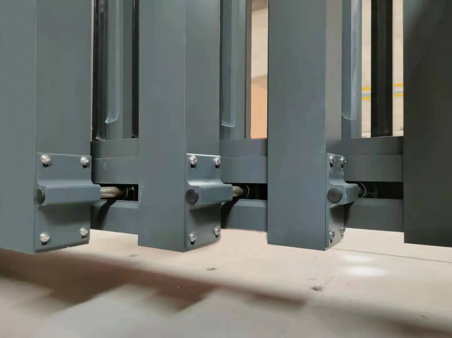 8ft Tall Wrought Iron Gates with Main Remote Control Single Side ...