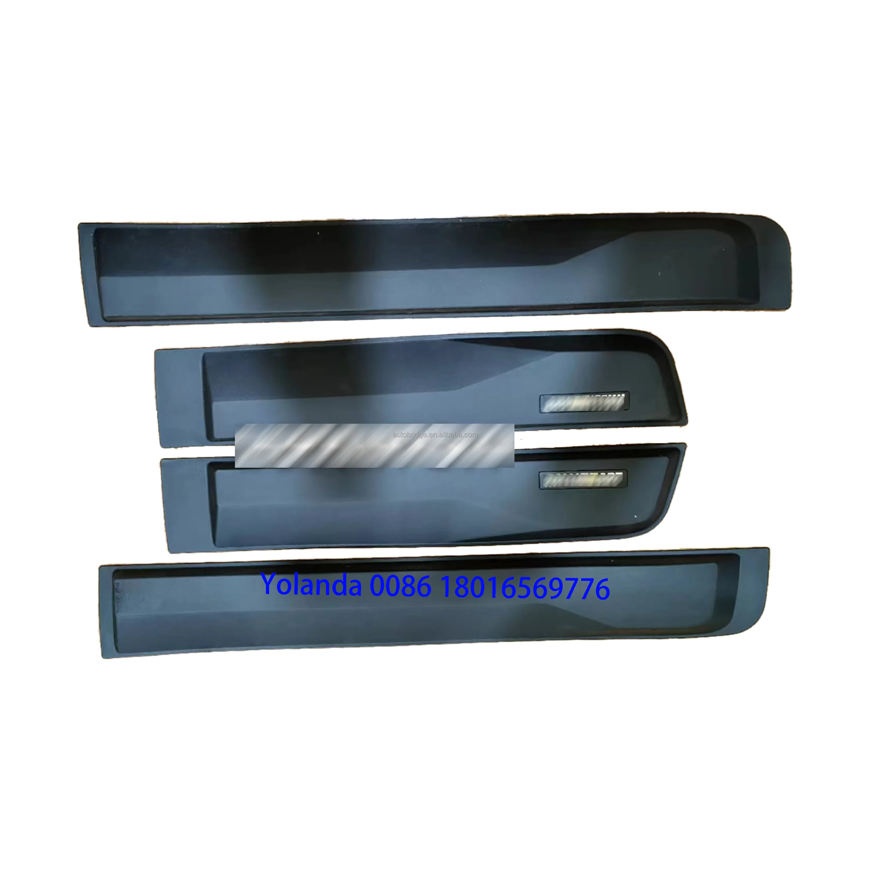 Car Accessories Side Door Moulding Door Side Trim Side Moulding Black ...
