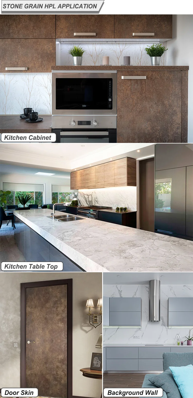 Marble Laminated HPL Marble Grain HPL With Perfect Stain & Impact ...