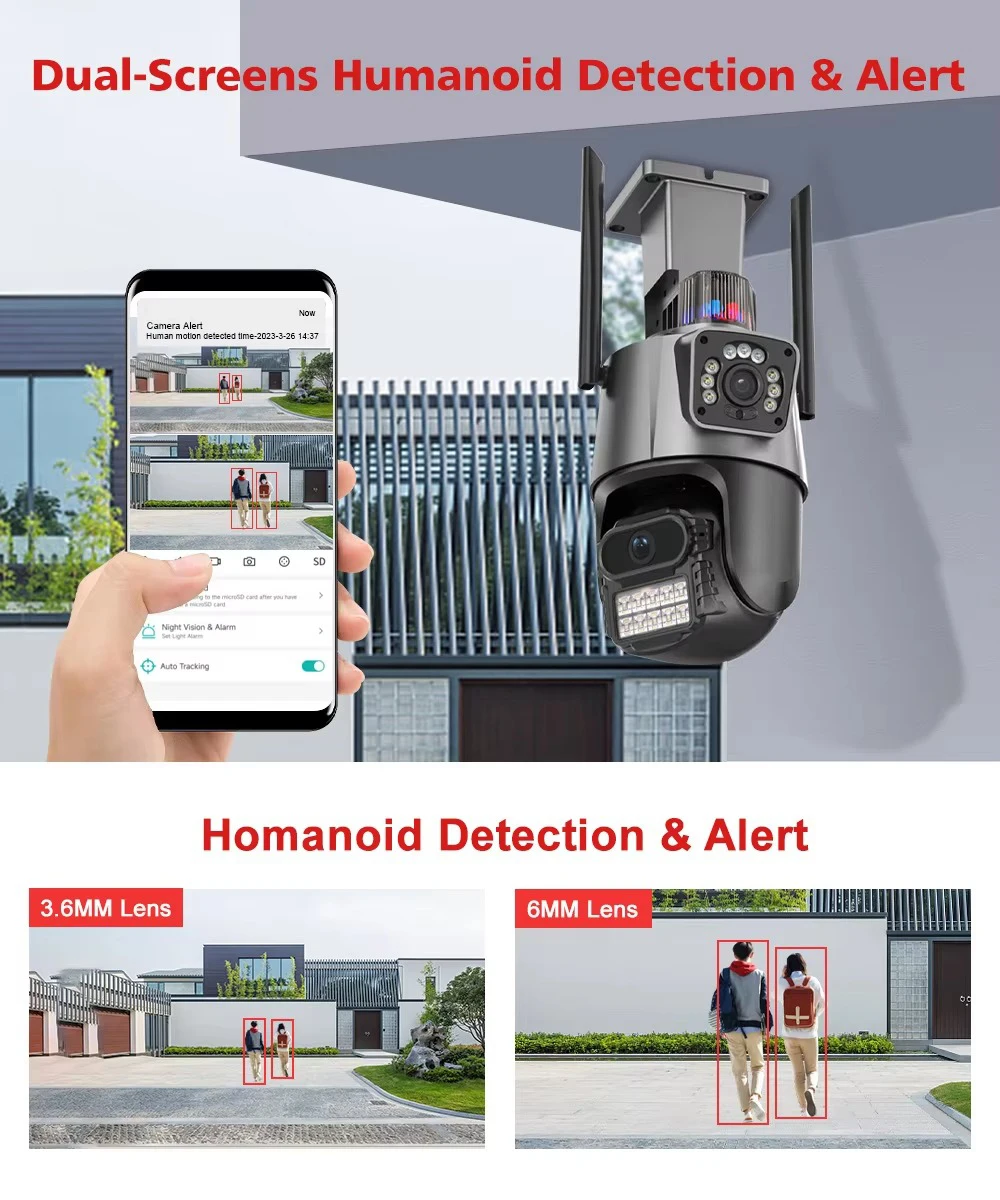 2025 New CCTV Camera System Yiiot V360 - Security Cameras Wireless Outdoor