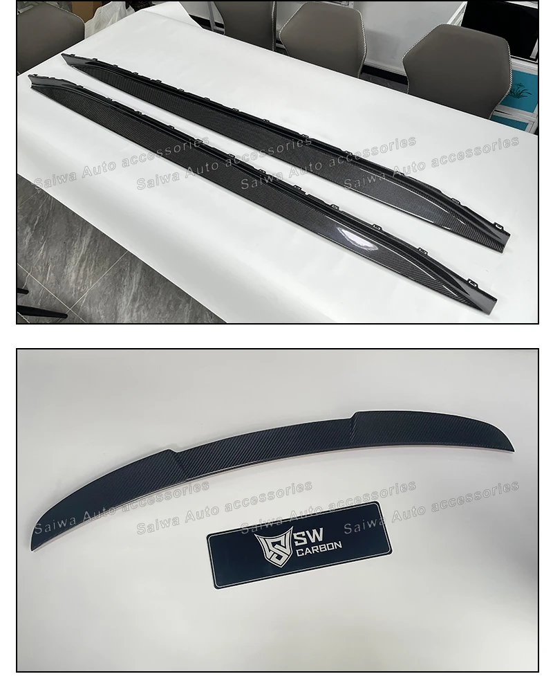 Carbon Fiber 3d Style Body Kit For Bmw G80 M3 G82 G83 M4 Front Lip ...