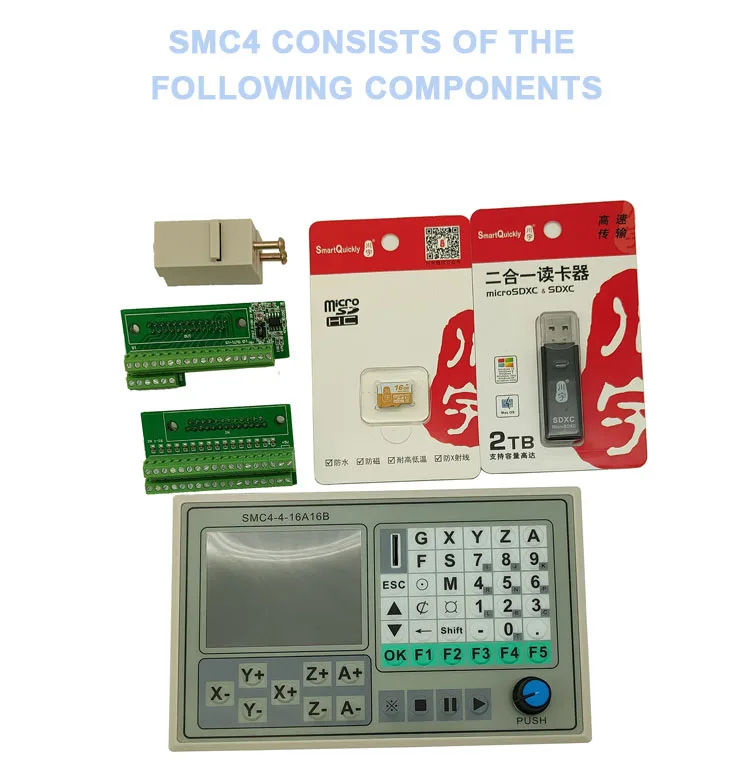 SMC4-4-16A16B CNC 4 Axis Oe Cr M Cl B 50KHZ C $69.71 karadaggranit.com